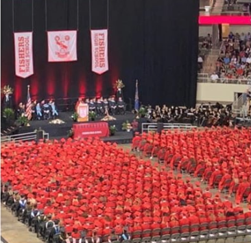 Saturday was graduation day for HSE & Fishers High Schools | LarryInFishers