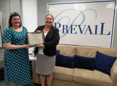 Rachel Jefferson named Prevail’s Hero in September | LarryInFishers