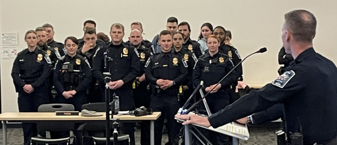 Fishers swears-in new crop of uniformed officers | LarryInFishers