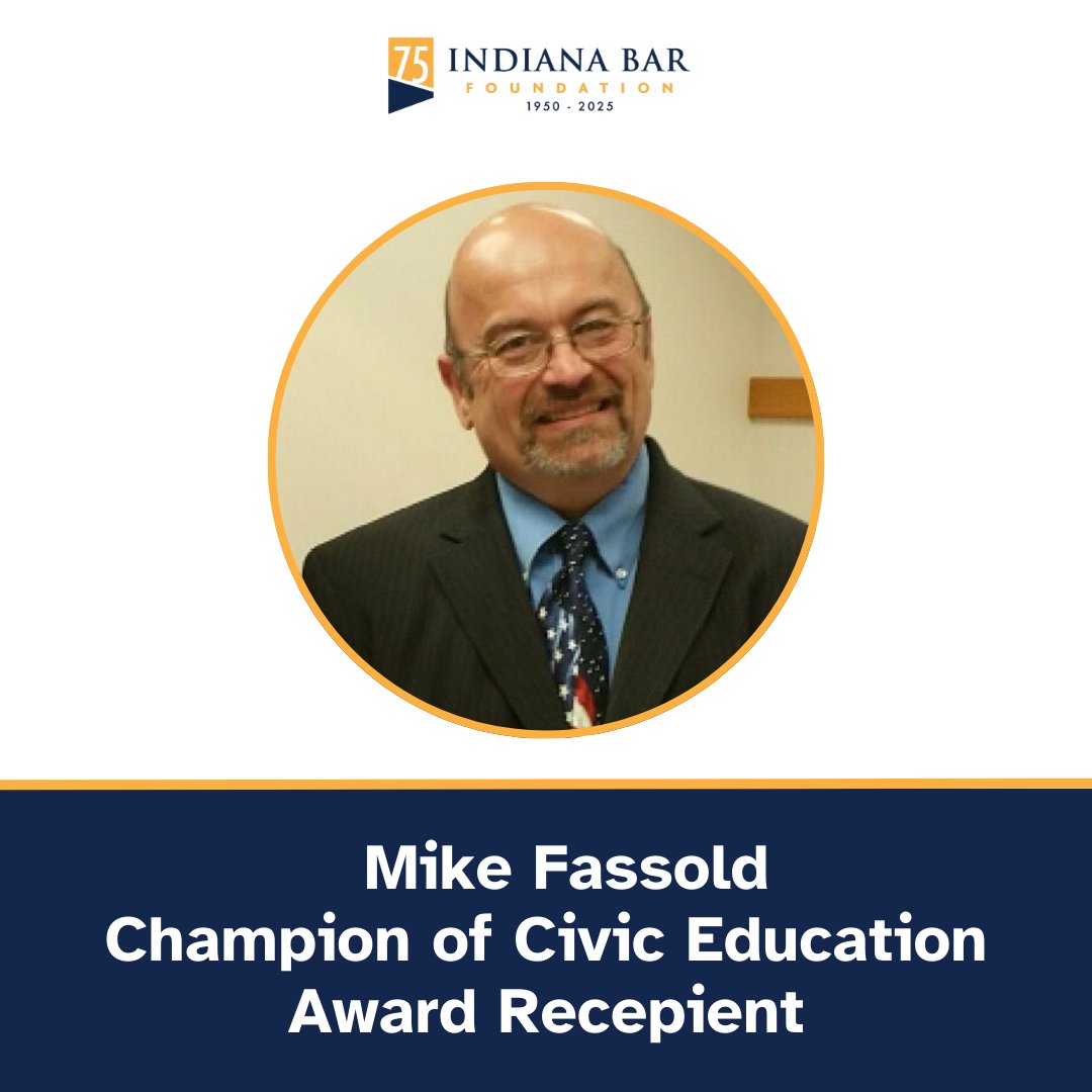 Mike Fassold receives award from the Indiana Bar Foundation ...
