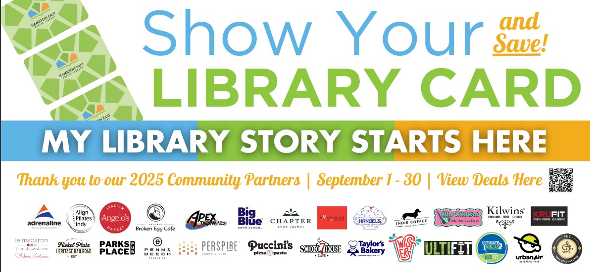 Library Card Signup Month in September Events - LarryInFishers