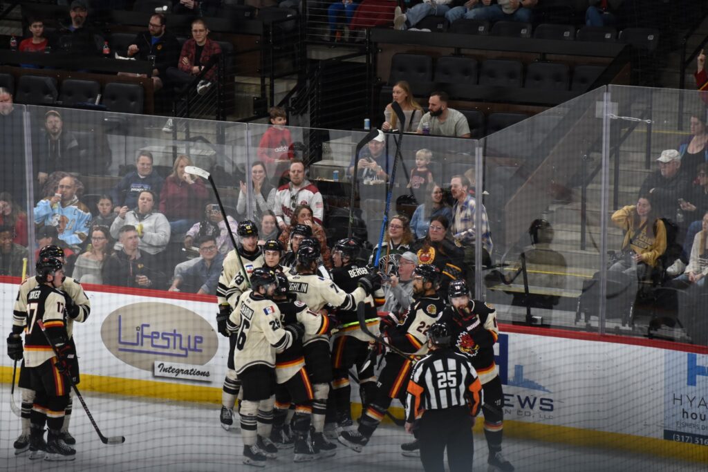 Fuel Win Over Iowa Friday Night at Fishers Event Center - LarryInFishers