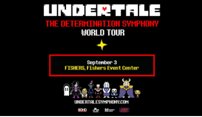 UNDERTALE Concert Coming to Fishers This Fall - LarryInFishers